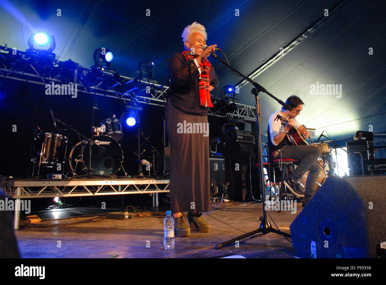 Emeli Sande performs at the Belladrum Festival in Inverness, Scotland ...