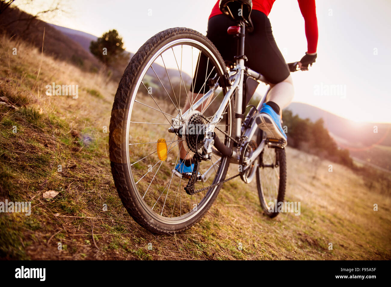 Bike feet up hi-res stock photography and images - Alamy