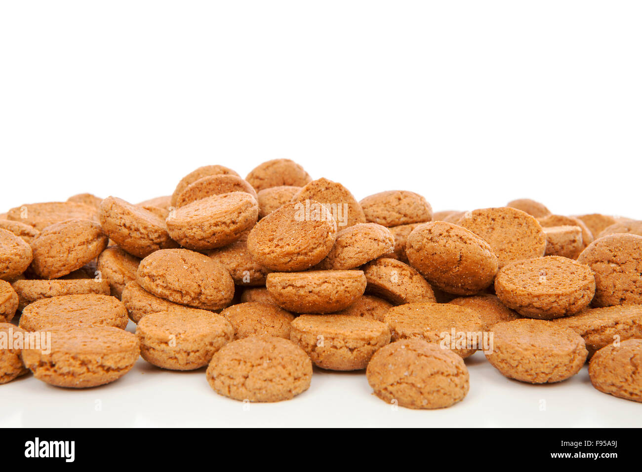 Closeup of typical Dutch sweets: pepernoten (ginger nuts) for ...