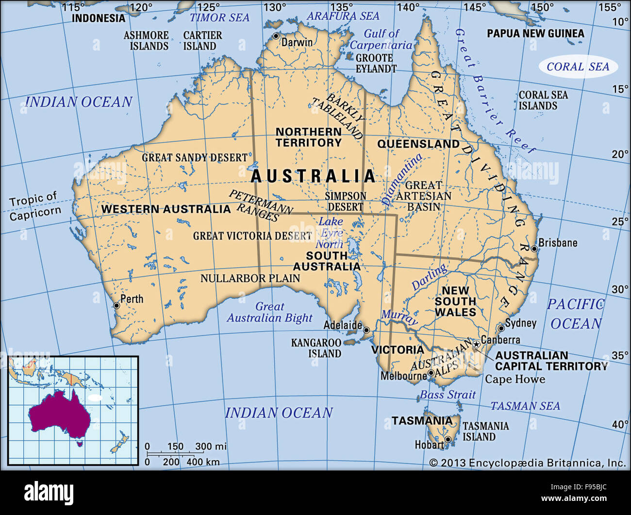 Coral sea maps cartography geography coral sea hi-res stock photography and images - Alamy