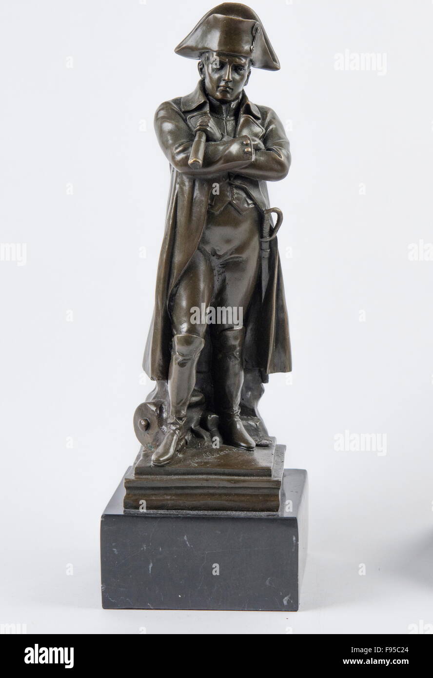 Bronze statue of Napoleon Bonaparte Stock Photo - Alamy