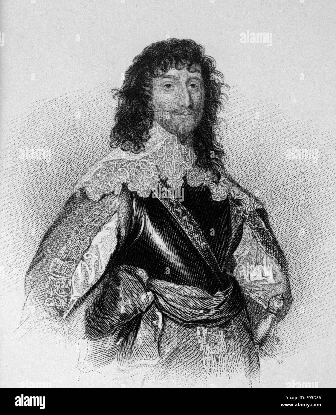 George gordon 2nd marquess of huntly Black and White Stock Photos ...