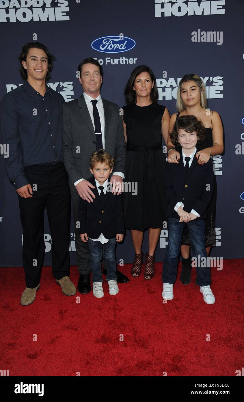 New York, NY, USA. 13th Dec, 2015. Will Ferrell, Viveca Paulin, Magnus ...