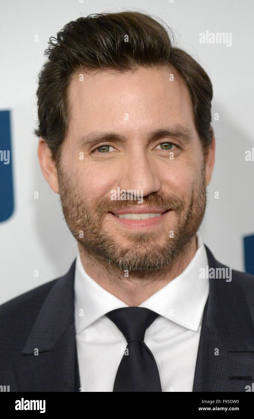 New York, NY, USA. 13th Dec, 2015. Édgar Ramírez at arrivals for JOY ...