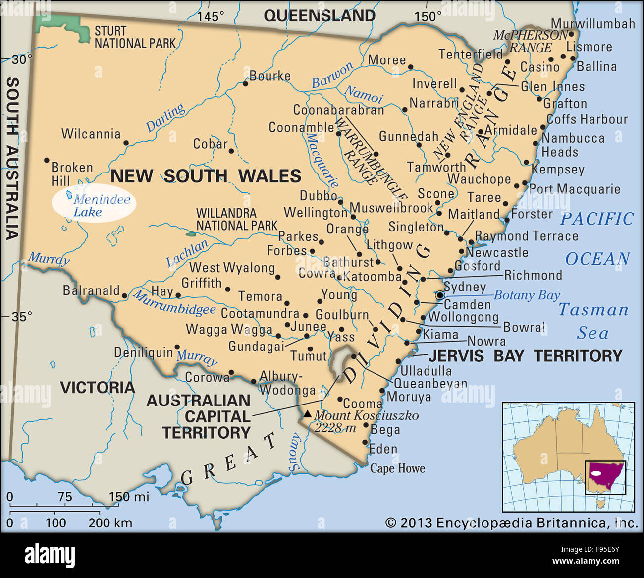 Menindee, New South Wales, Australia Stock Photo - Alamy