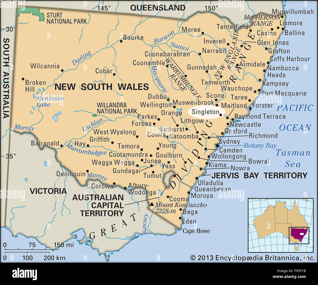 Singleton new south wales australia maps hi-res stock photography and ...