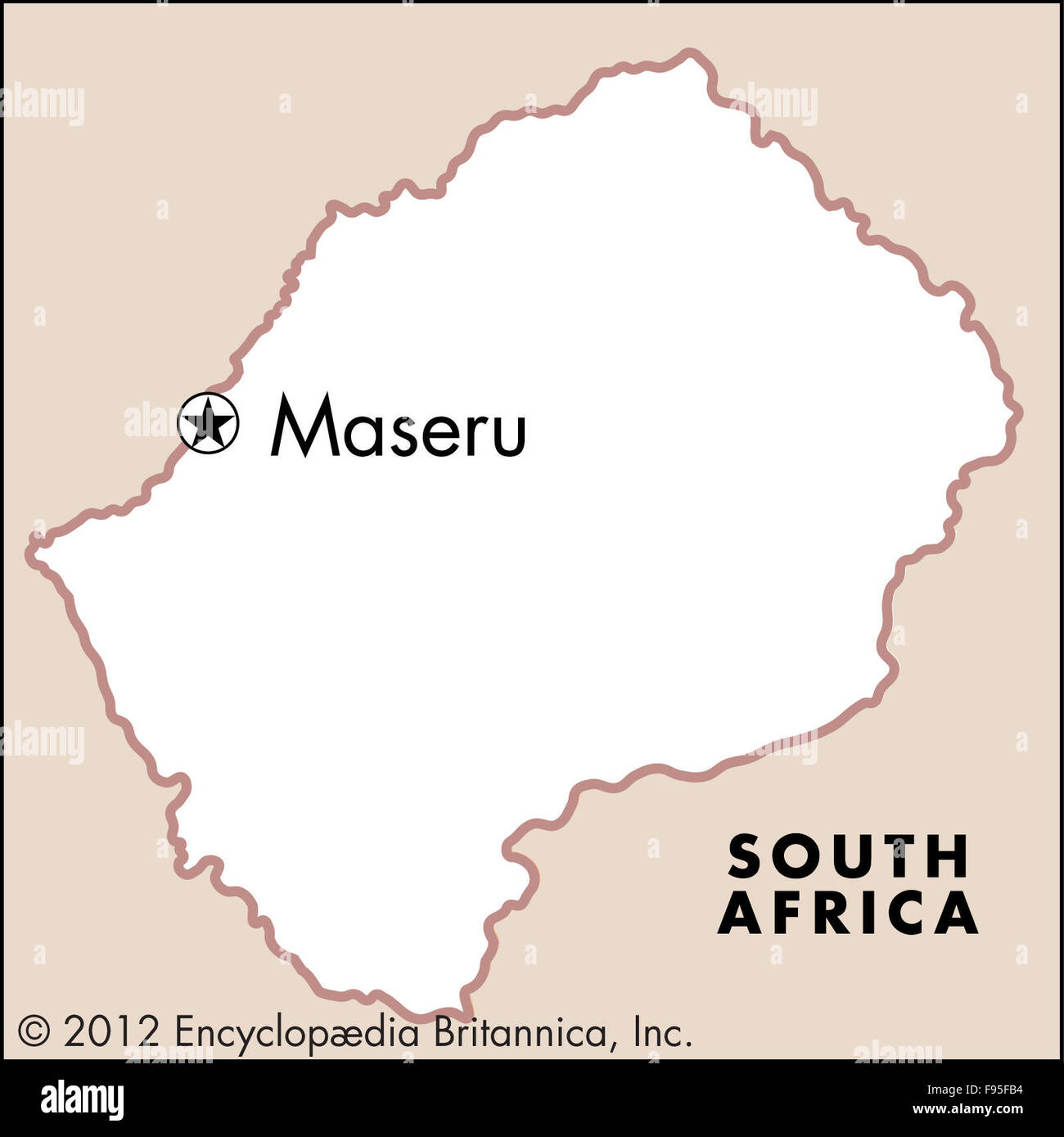 Maseru lesotho maps cartography geography maseru hi-res stock ...