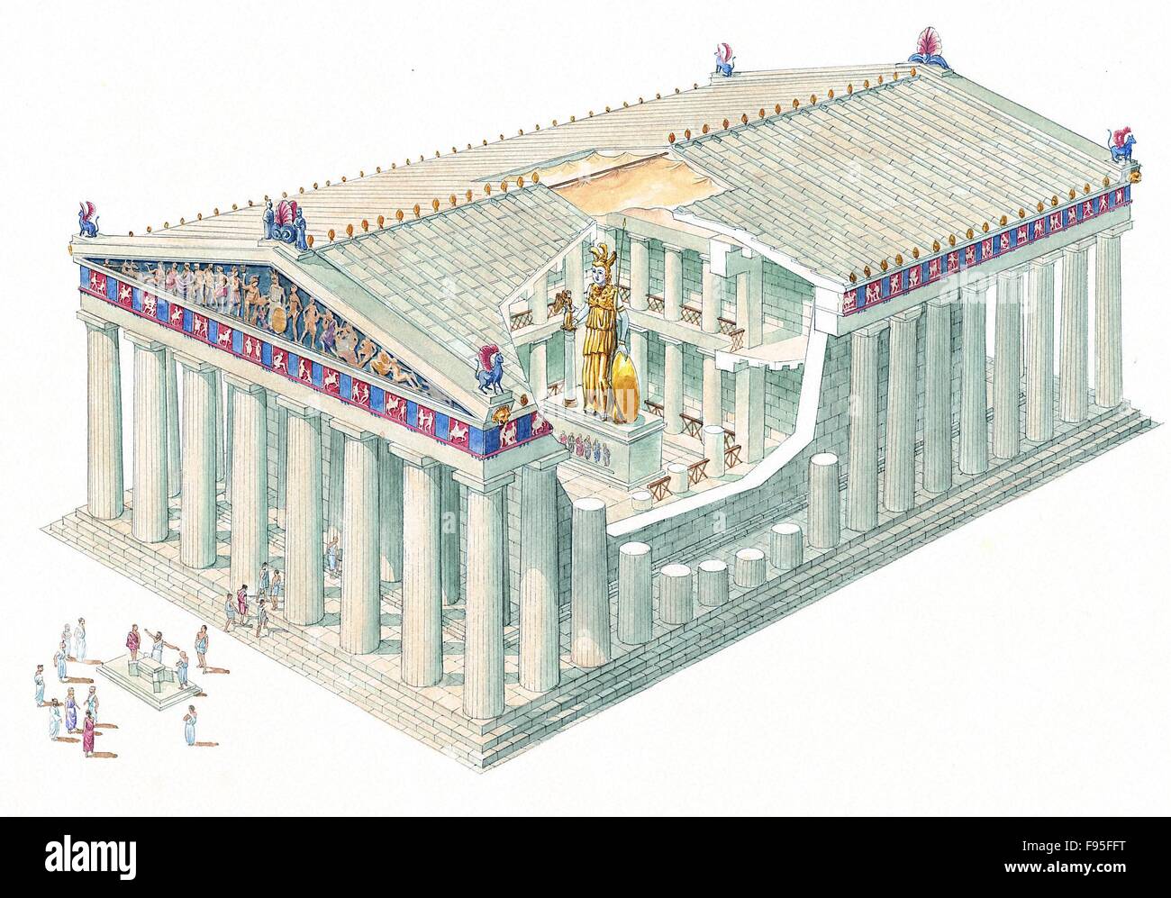 Temples temple home god festival athena hi-res stock photography and ...