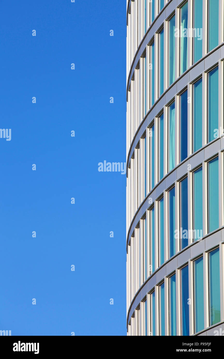 ND2 The Eye, Bristol. Exterior view of the windows on The Eye Stock ...