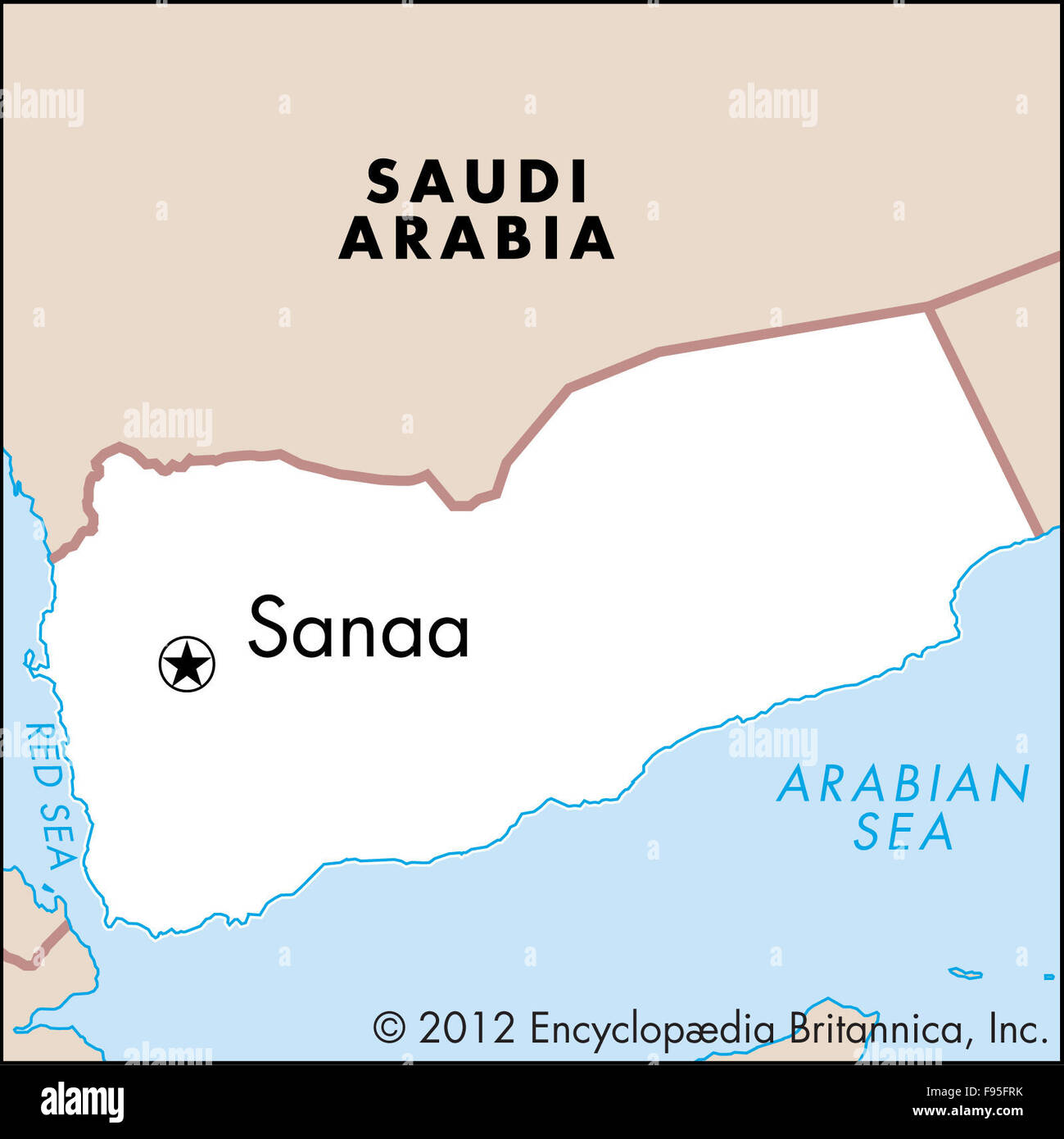Sanaa yemen maps cartography geography sanaa yemen hi-res stock ...