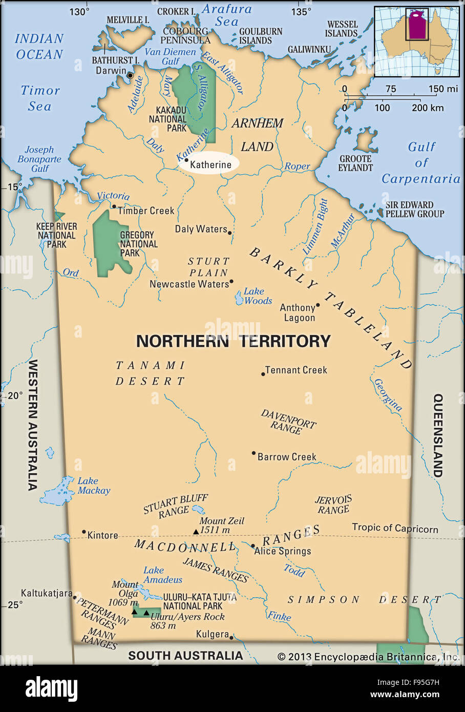 Katherine northern territory australia maps hi-res stock photography ...