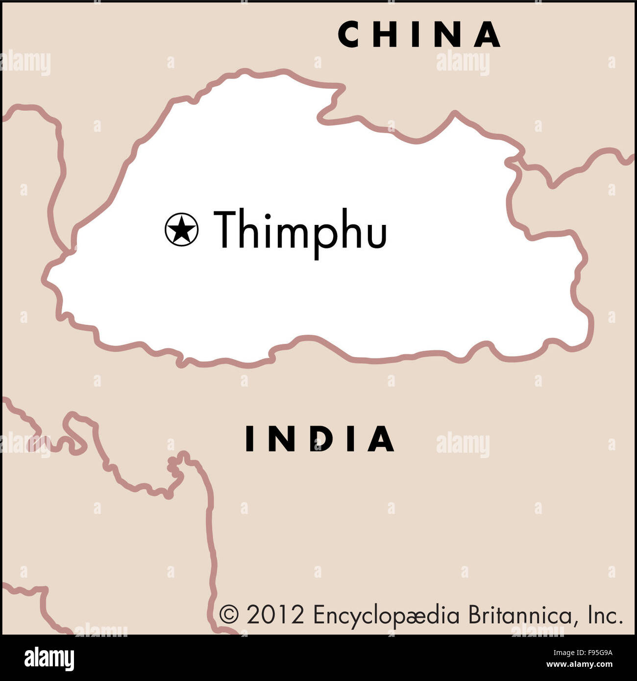 Thimphu bhutan maps cartography geography thimphu hi-res stock ...