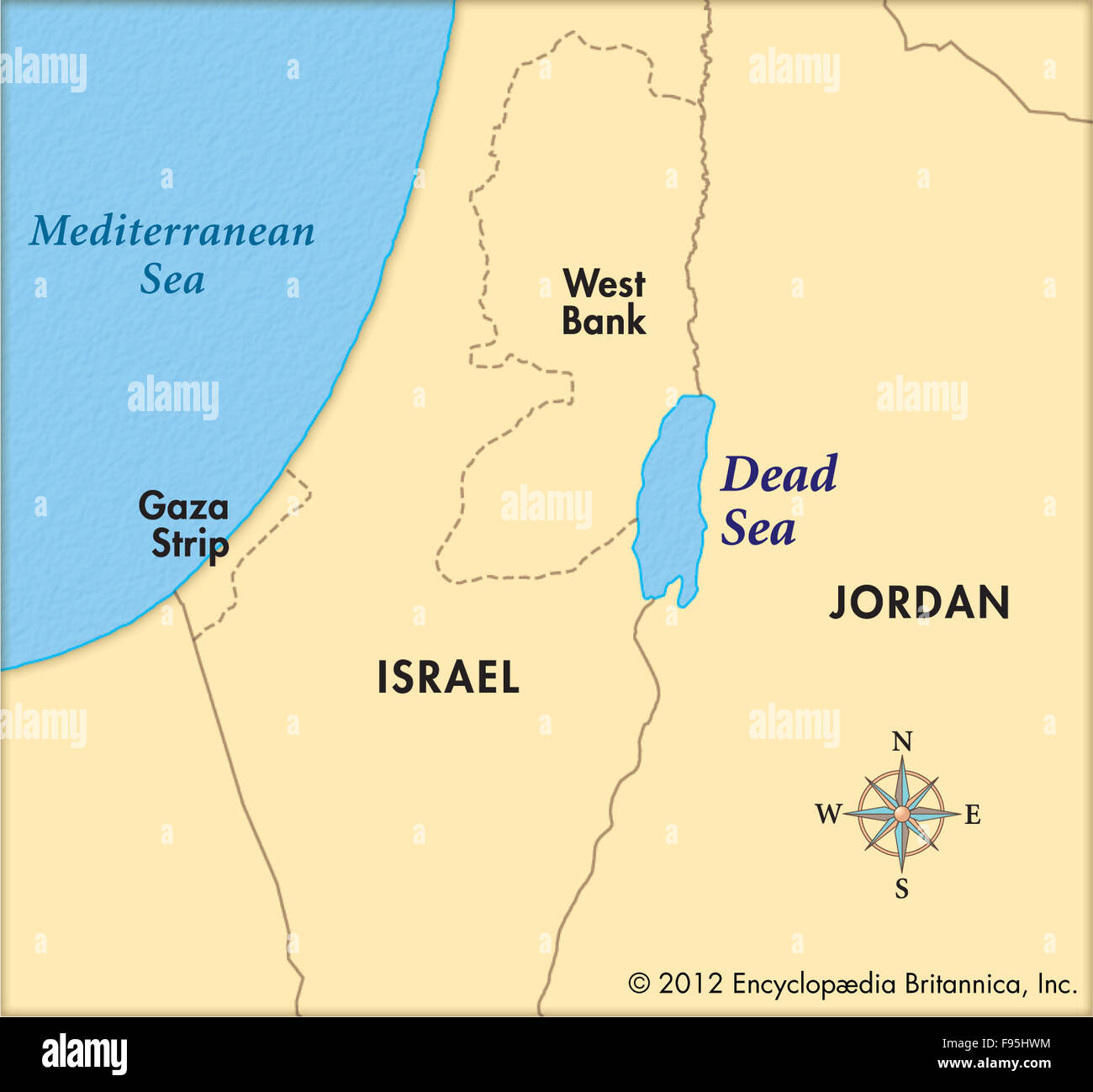 The dead sea maps cartography geography dead sea hi-res stock ...