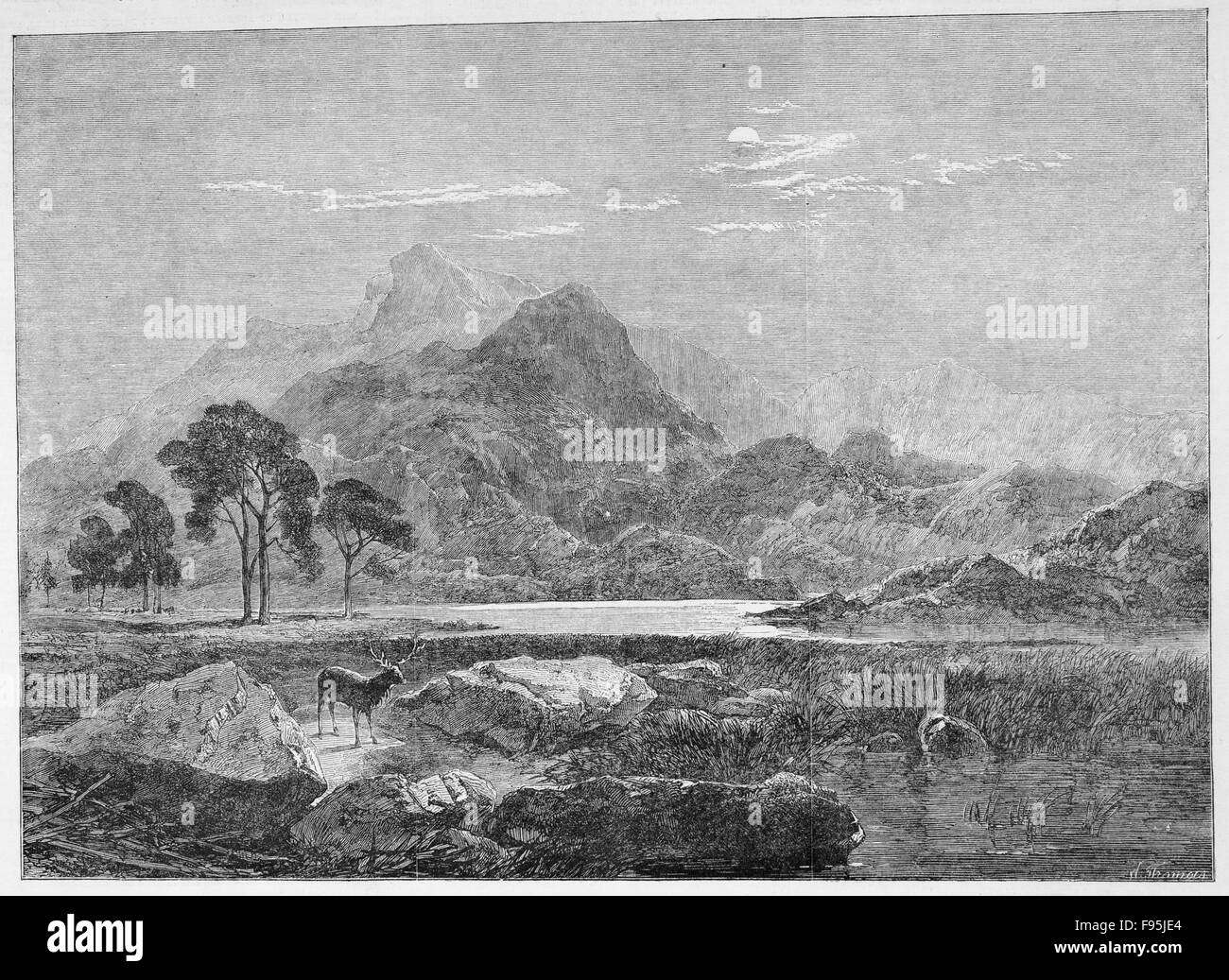 Historical winter night Black and White Stock Photos & Images - Alamy