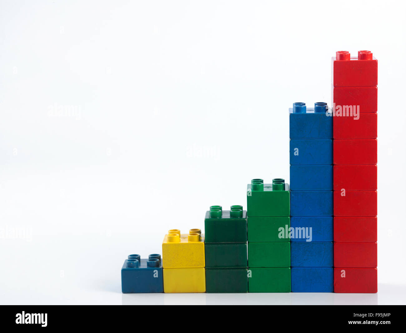 Plastic building blocks isolated on white background Stock Photo - Alamy Plastic building blocks isolated on white background Stock Photo - Alamy