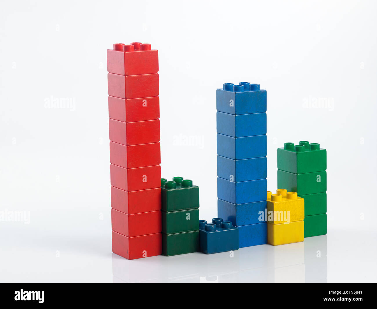 Plastic building blocks isolated on white background Stock Photo - Alamy Plastic building blocks isolated on white background Stock Photo - Alamy