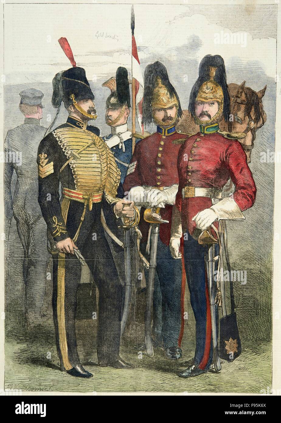 Sergeant 4th dragoon guards hi-res stock photography and images - Alamy