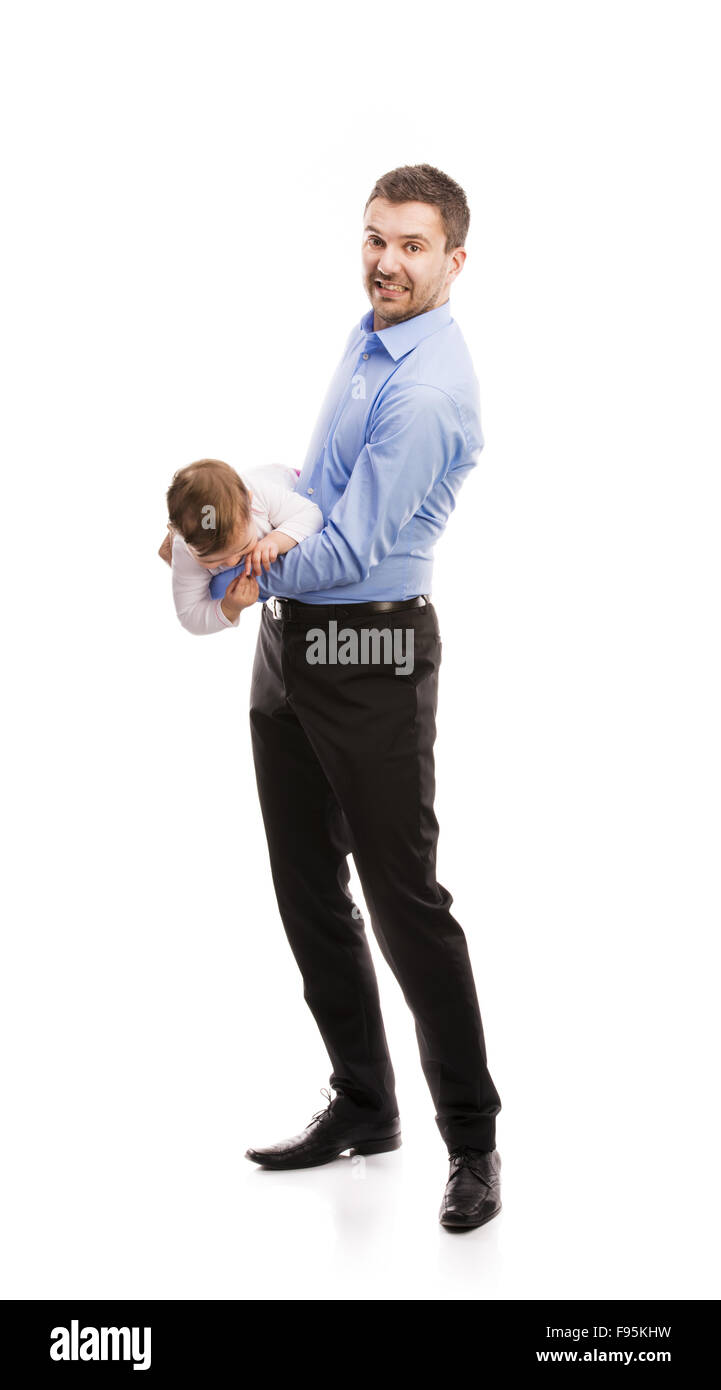 Handsome father Cut Out Stock Images & Pictures - Alamy