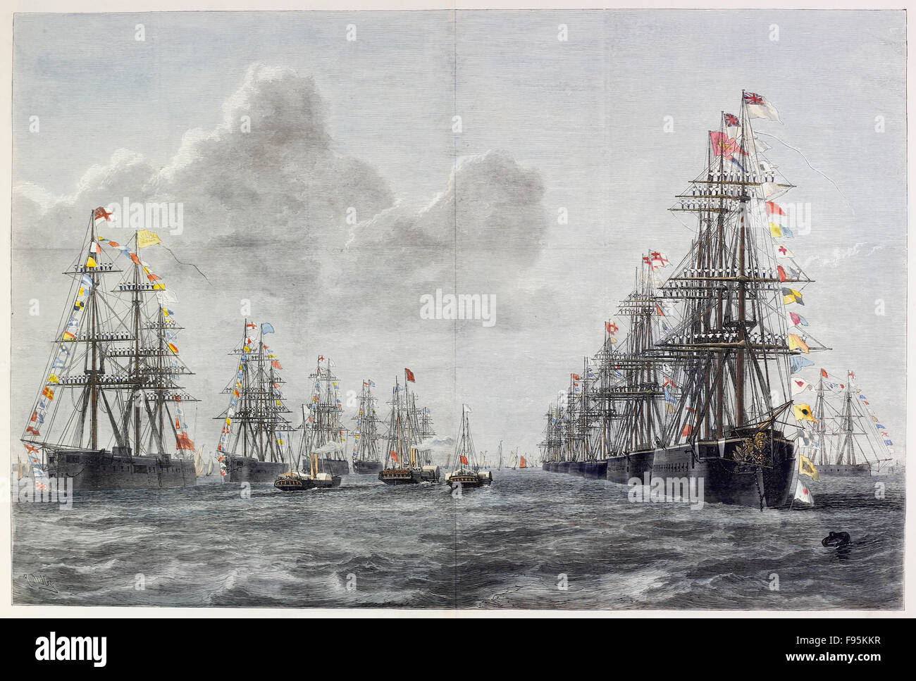 Spithead naval review hi-res stock photography and images - Alamy
