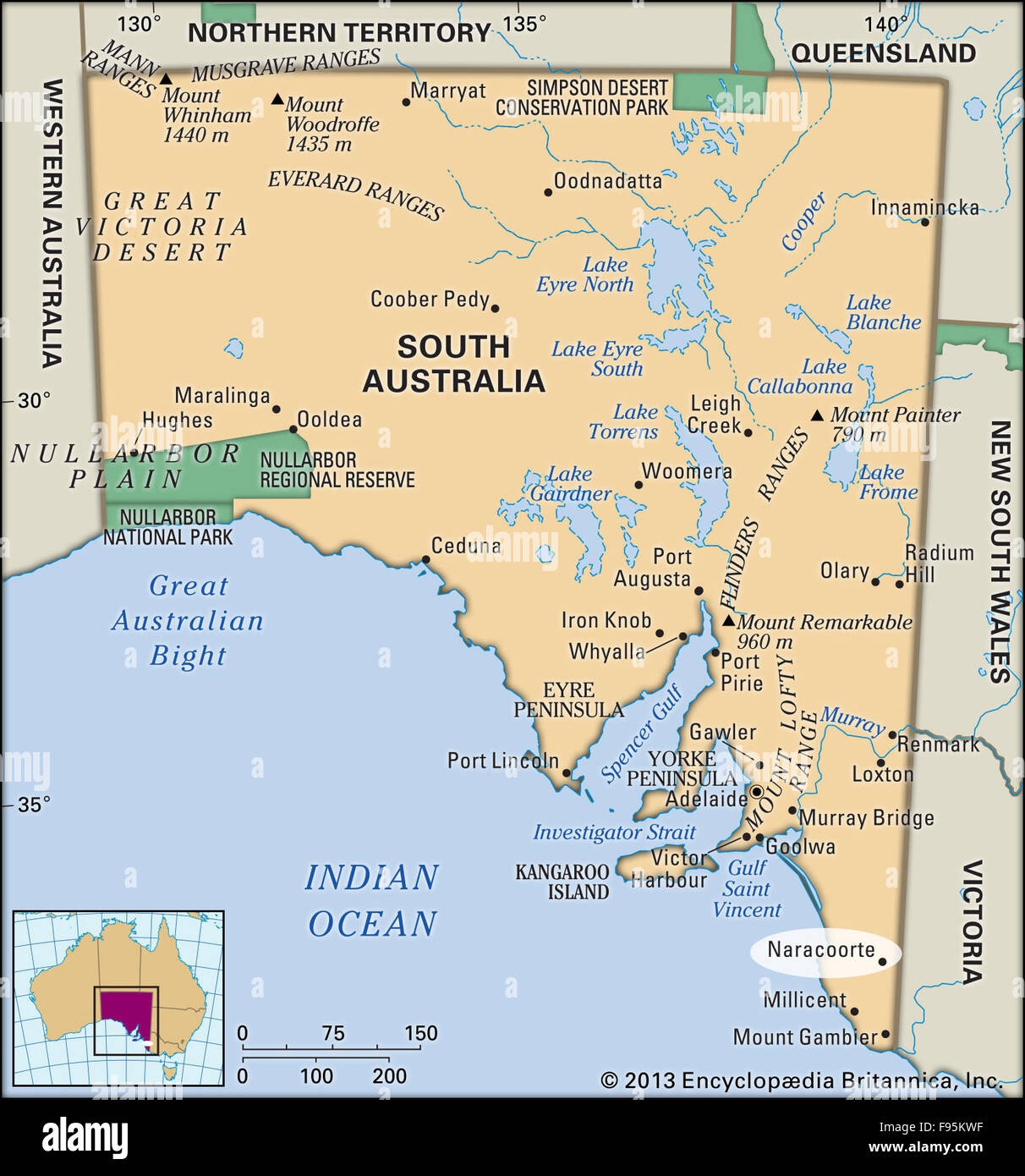 Naracoorte south australia australia maps hi-res stock photography and ...