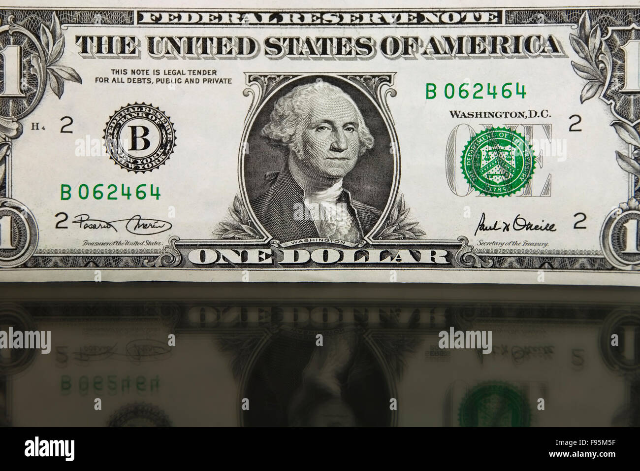American One Dollar Bank note Stock Photo - Alamy