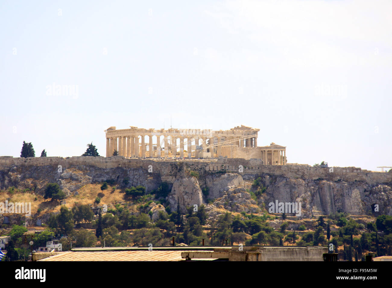 the famous parthenon monument of athens, greece Stock Photo - Alamy