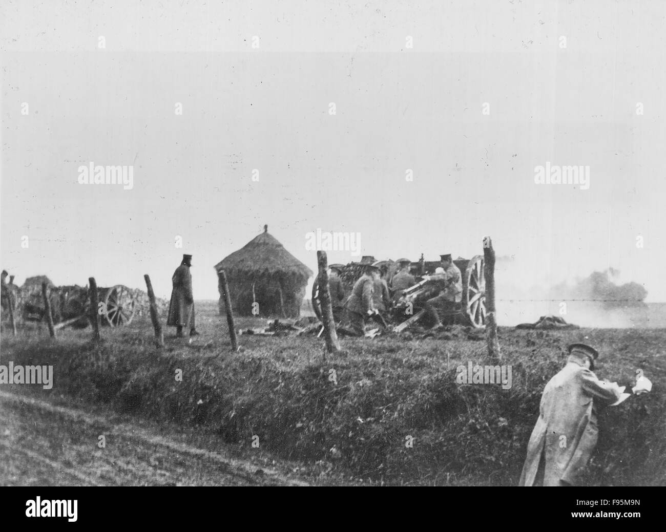 British Front, Belgium, 1914. Battle of Messines Stock Photo - Alamy
