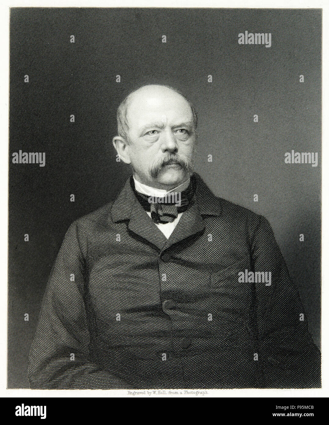Engraving of otto von bismarck hi-res stock photography and images - Alamy