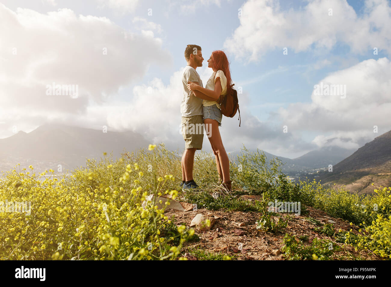 Couple in embrace hi-res stock photography and images - Alamy