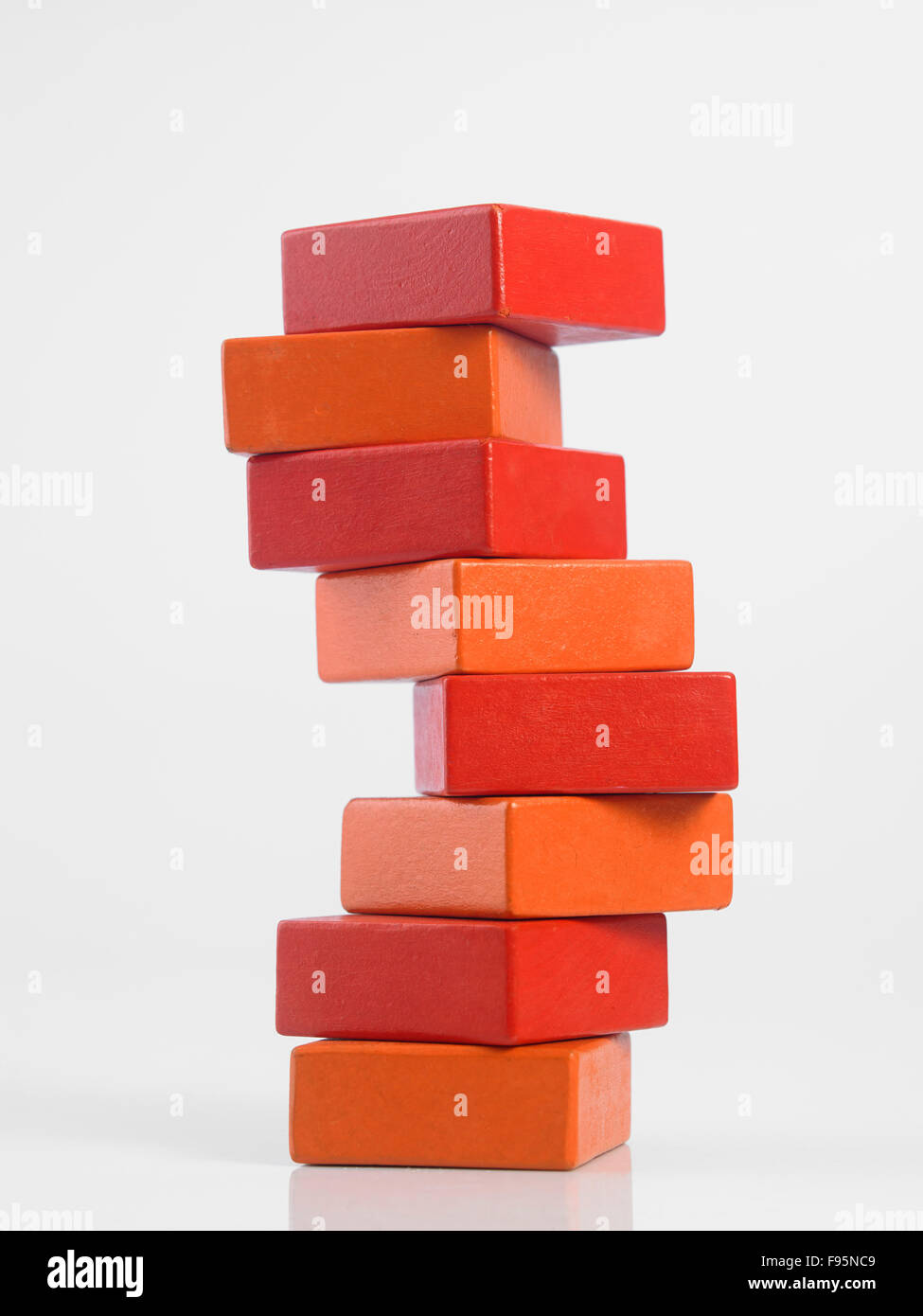 square wooden block stacking up Stock Photo - Alamy