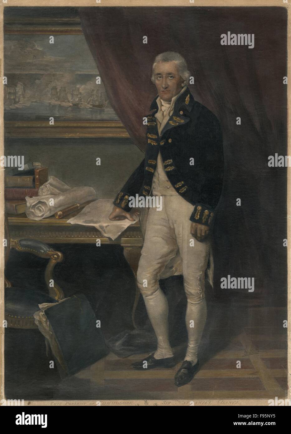 Commodore Sir Nathaniel Dance Stock Photo - Alamy