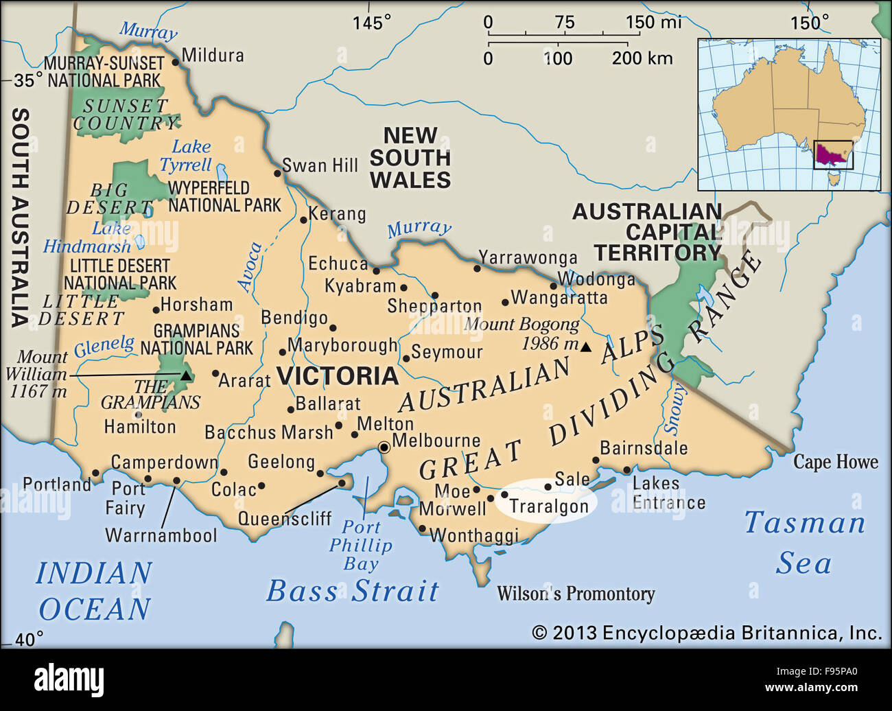 Traralgon, Victoria, Australia Stock Photo - Alamy