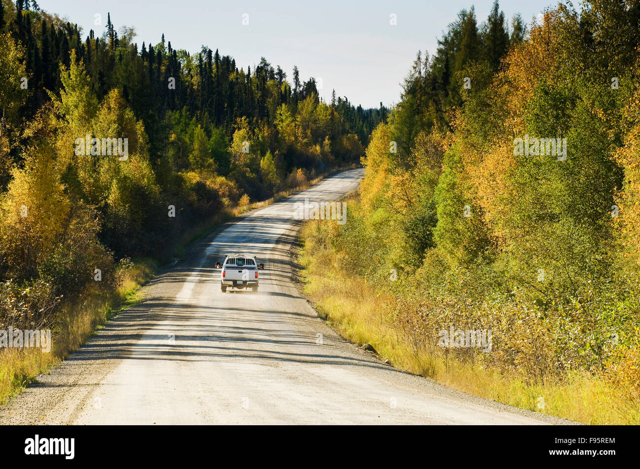 Highway 102 through Northern Saskatchewan, Saskatchewan, Canada Stock ...