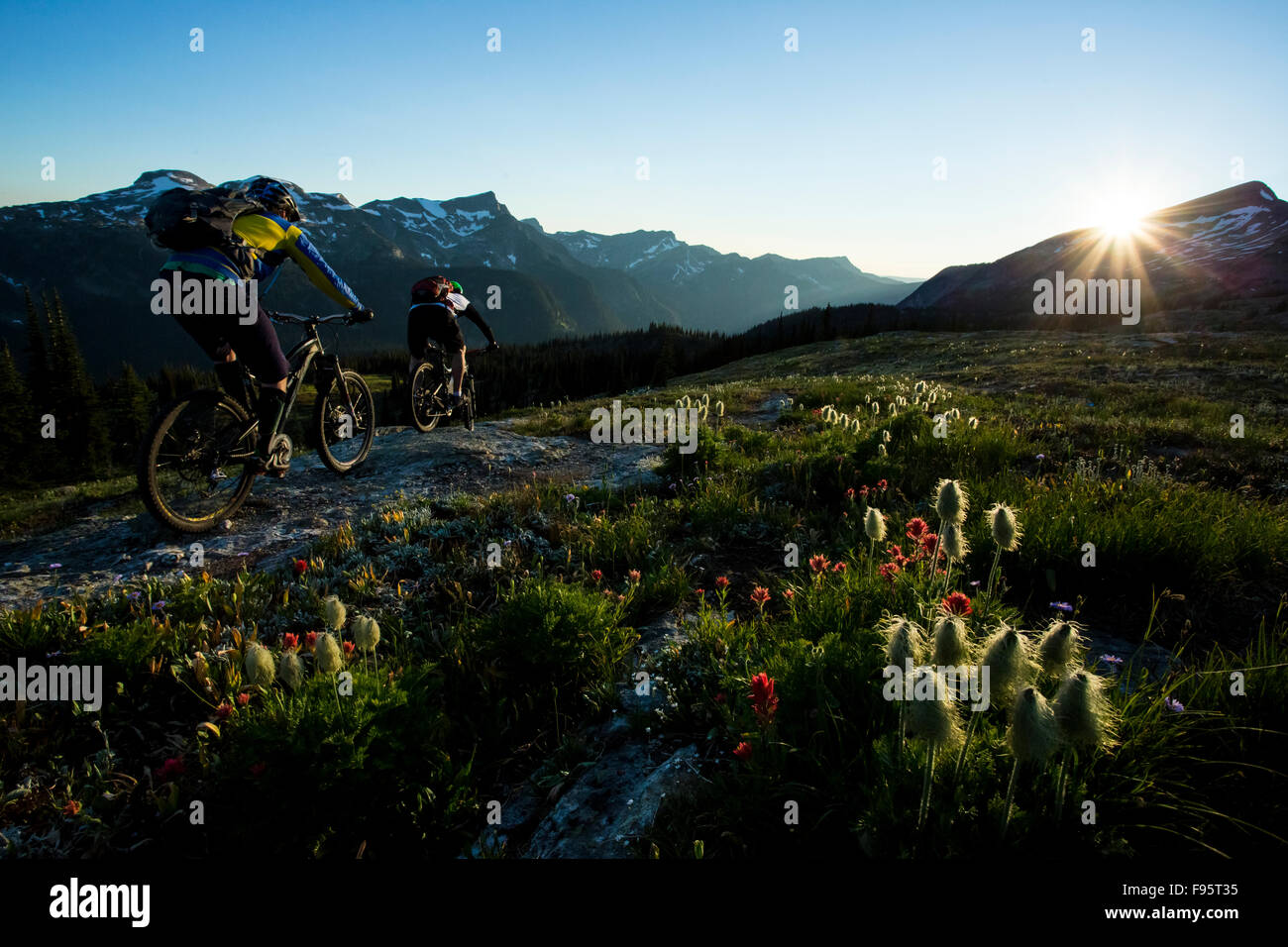 Mountain Biking, Monashee Mountains, Sol Mountain Lodge, British ...