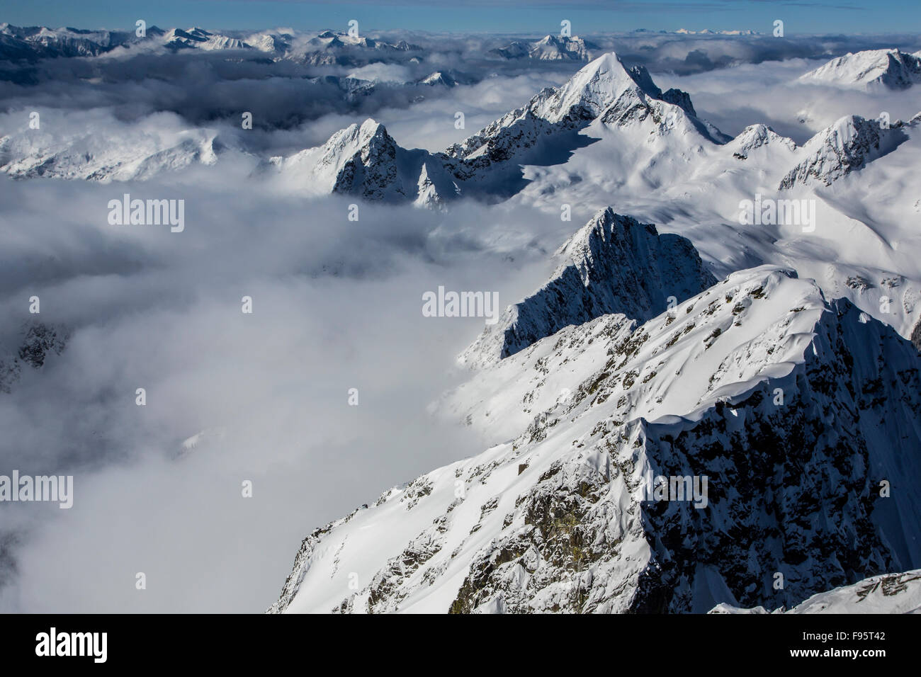 Whitewater Mountain, Goat Range, Kaslo, British Columbia, Canada Stock ...
