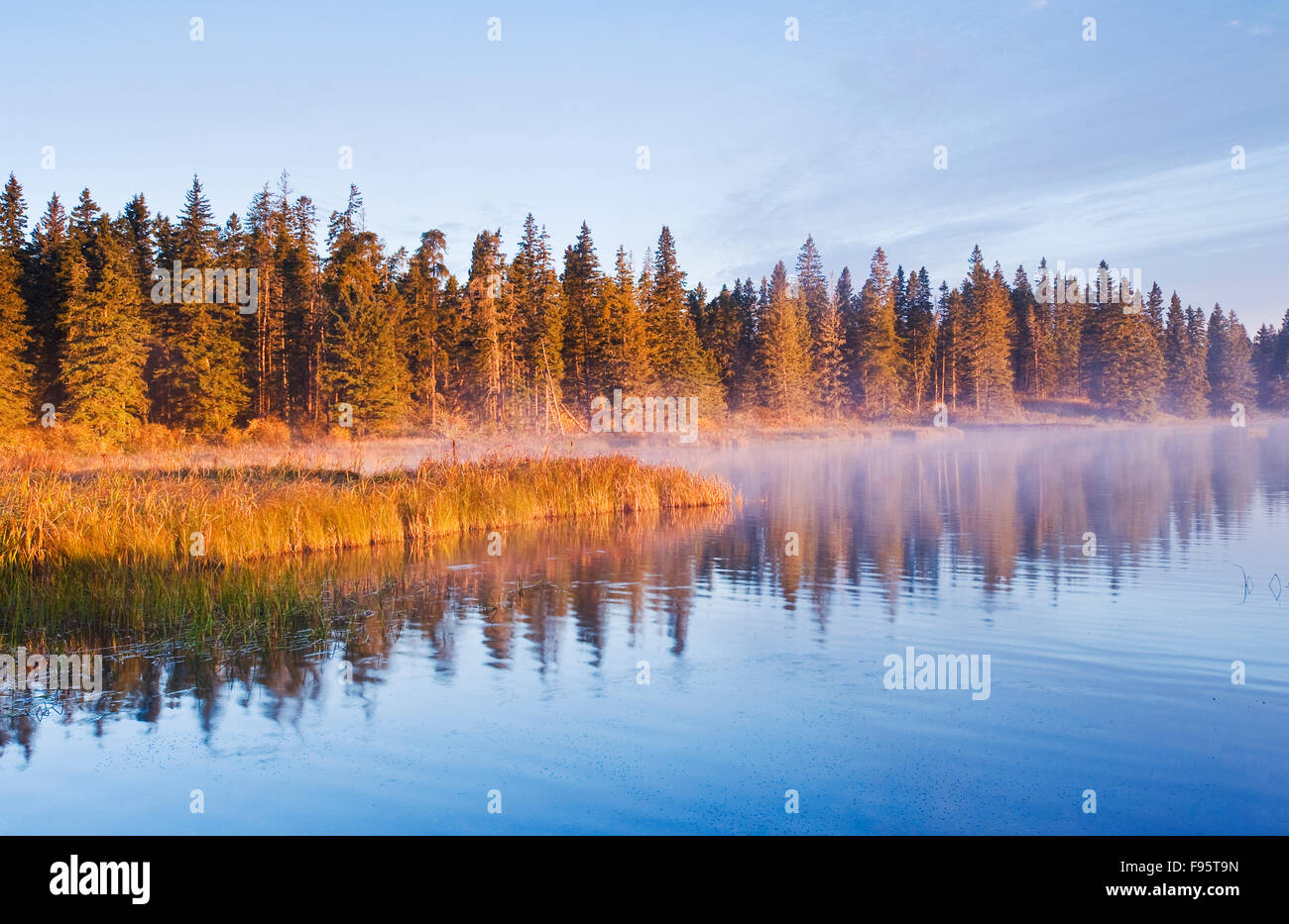 Whirlpool Lake , Riding Mountain National Park, Manitoba, Canada Stock ...