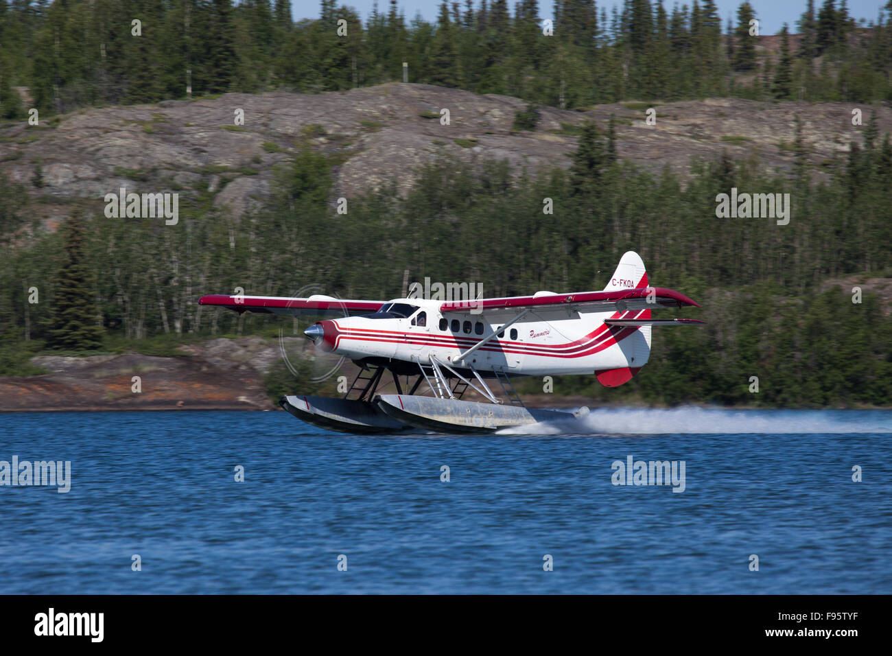 Great Slave Lake, Yellowknife, Northwest Territories, Canada Stock ...