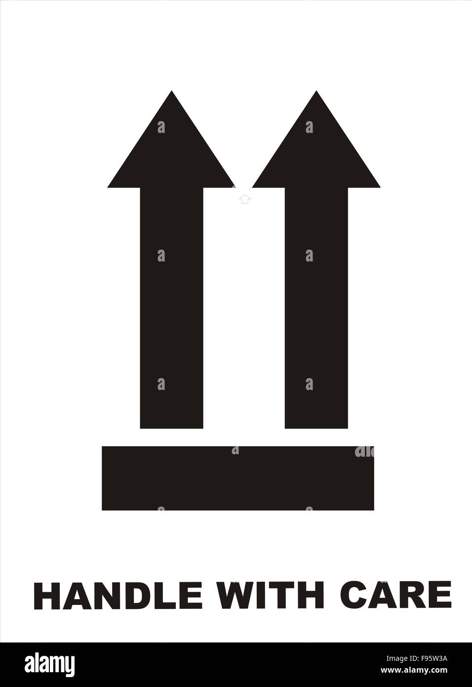 Handle With Care Stock Photo - Alamy