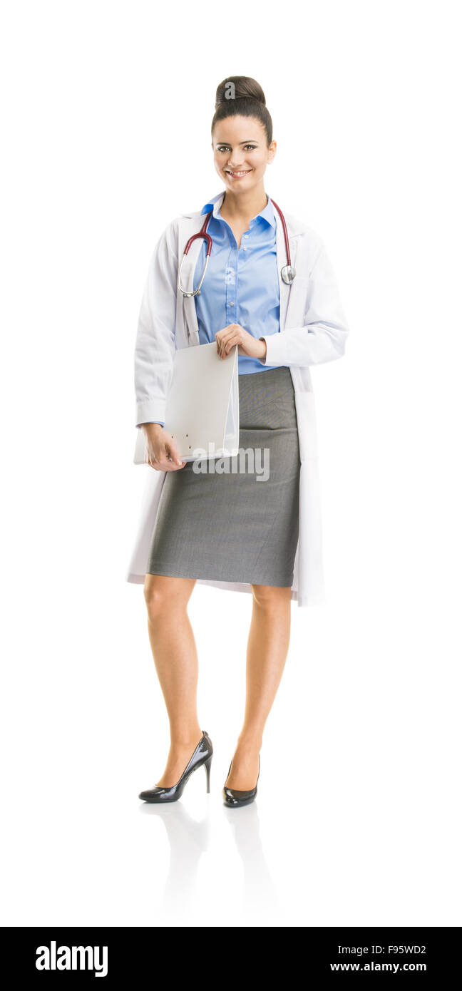 Full body woman doctor hi-res stock photography and images - Alamy
