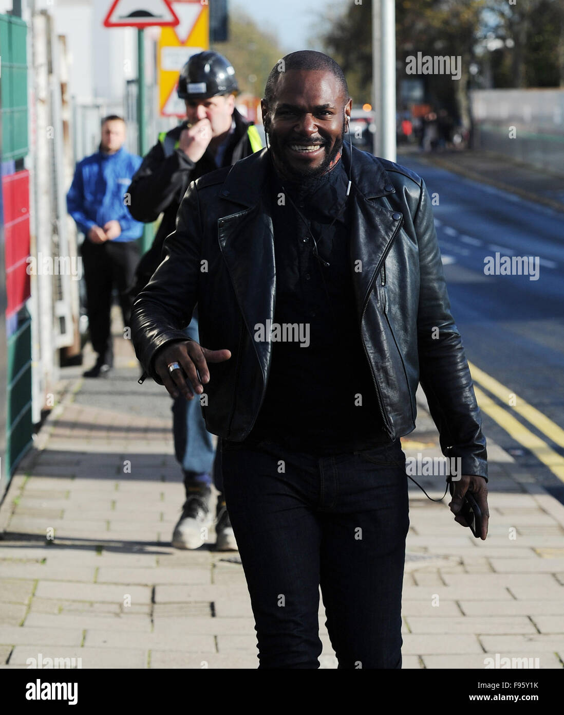 X factor finalists and judges at Fountain studios Featuring: anton ...