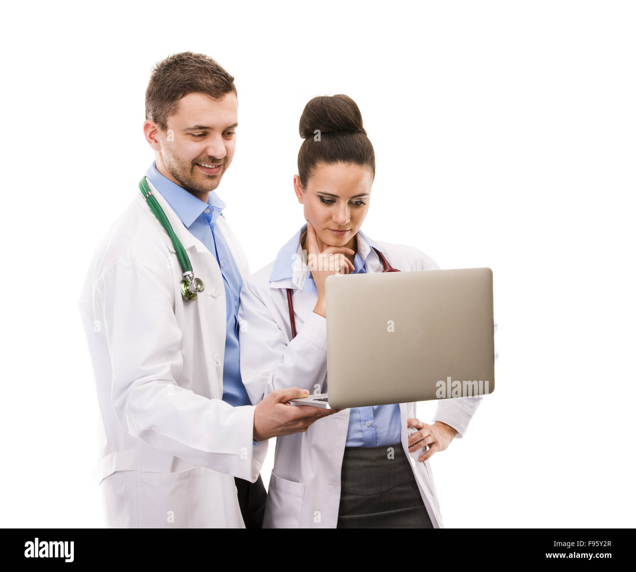 Happy team doctors holding hi-res stock photography and images - Alamy