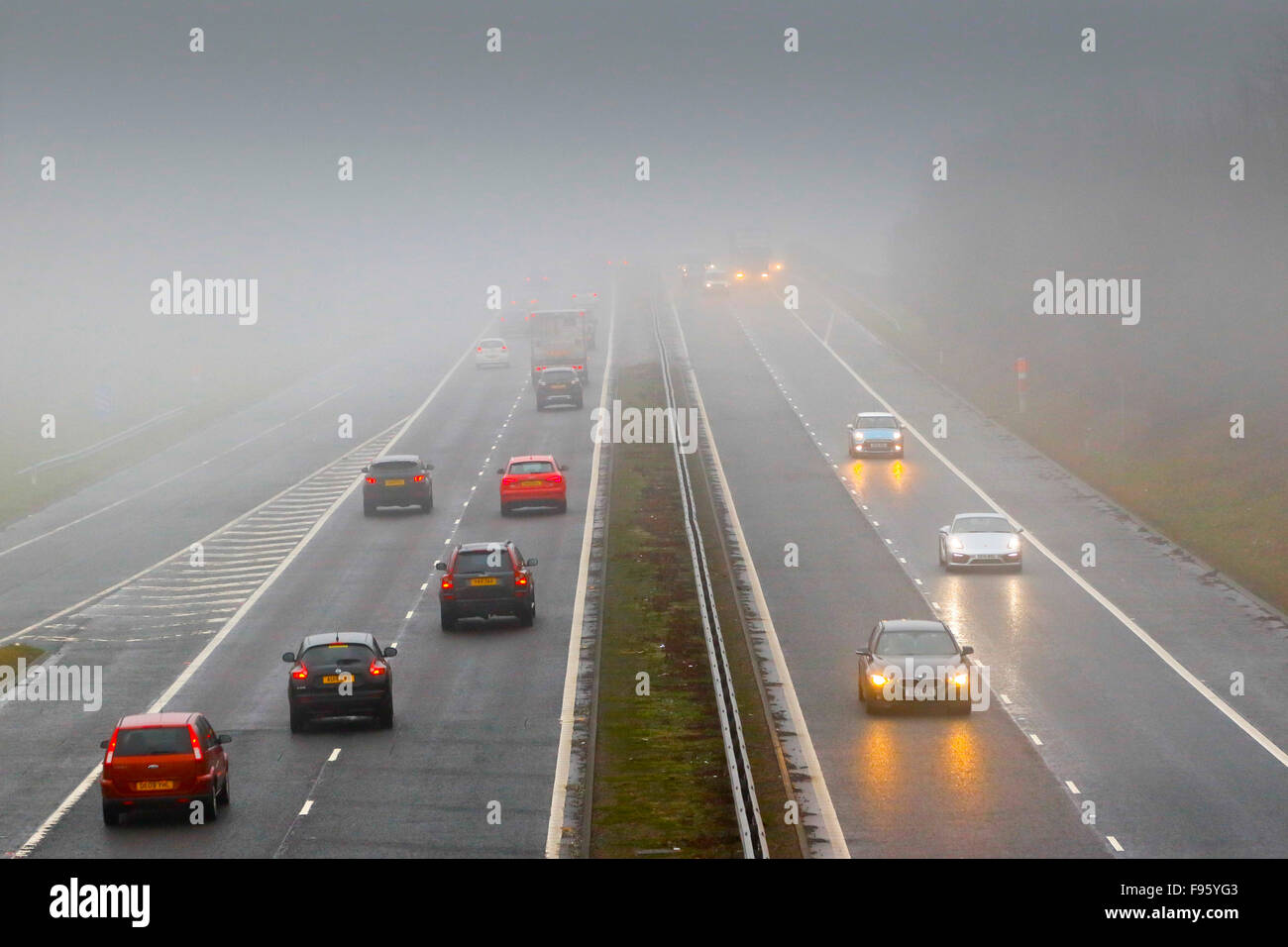 M77 motorway hi-res stock photography and images - Alamy