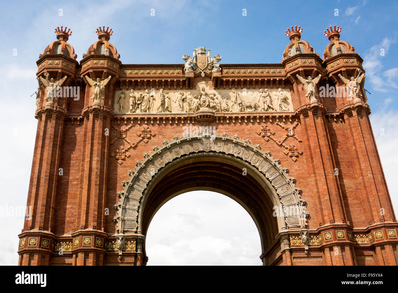 Spain barcelona gate wall hi-res stock photography and images - Alamy
