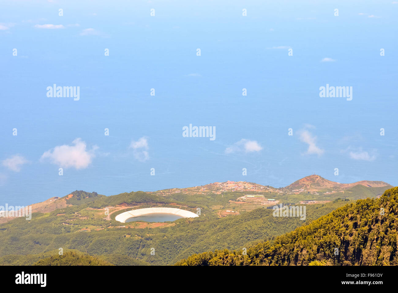 Round Water Pond Stock Photo - Alamy