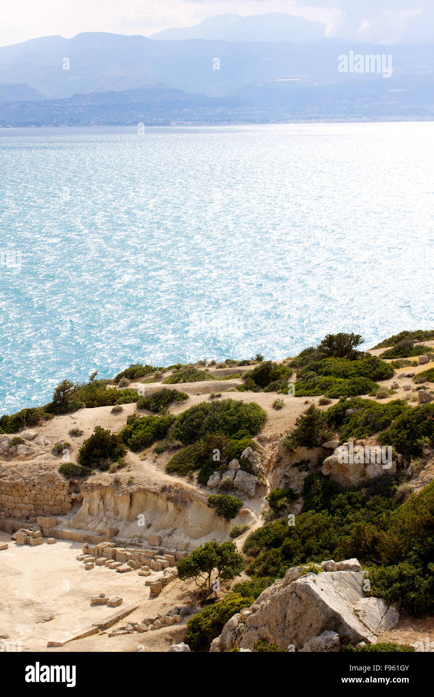 Landscape of the Sanctuary of Hera in Greece Stock Photo - Alamy