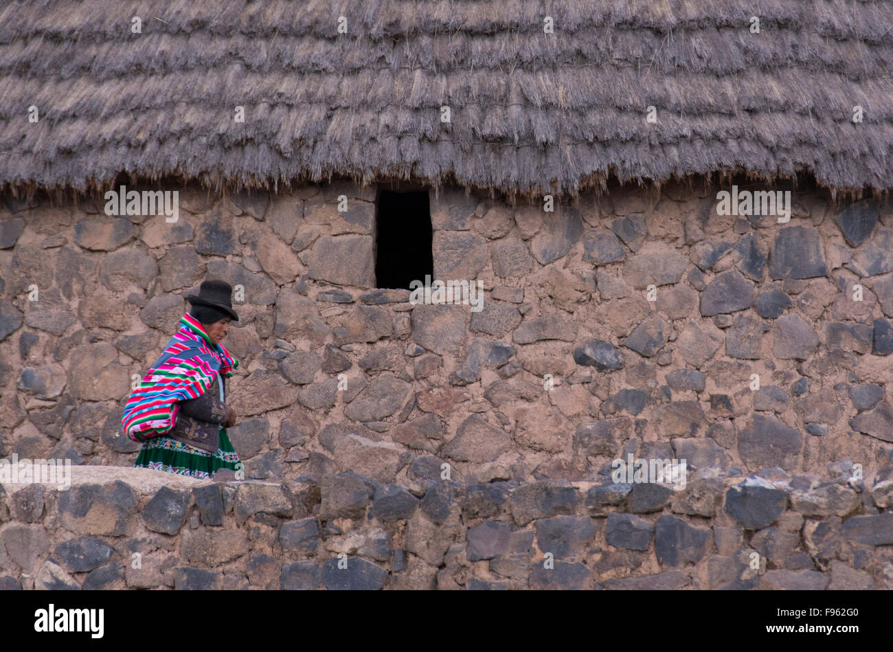 Peruvian village scenes Stock Photo - Alamy