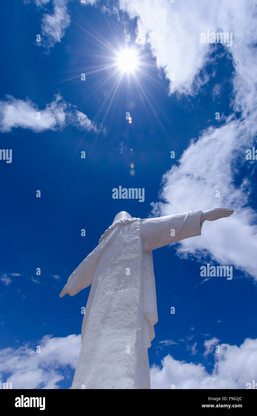 Cristo Blanco, atop the hills above Cuzco, Peru Stock Photo - Alamy