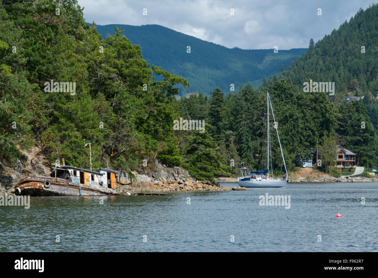 Pender harbour sunshine coast hi-res stock photography and images - Alamy