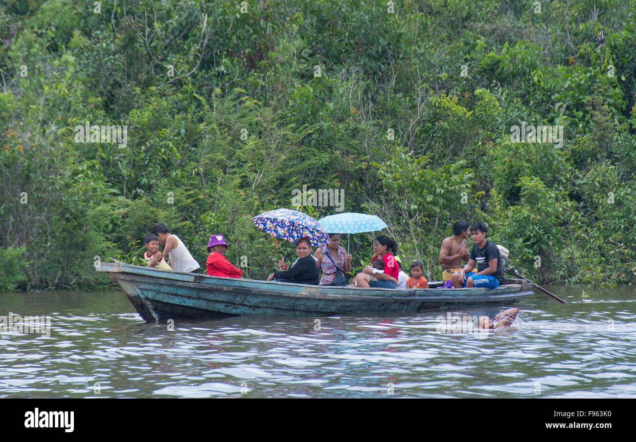 Riverside activities, Iquitos, the largest city in the Peruvian ...