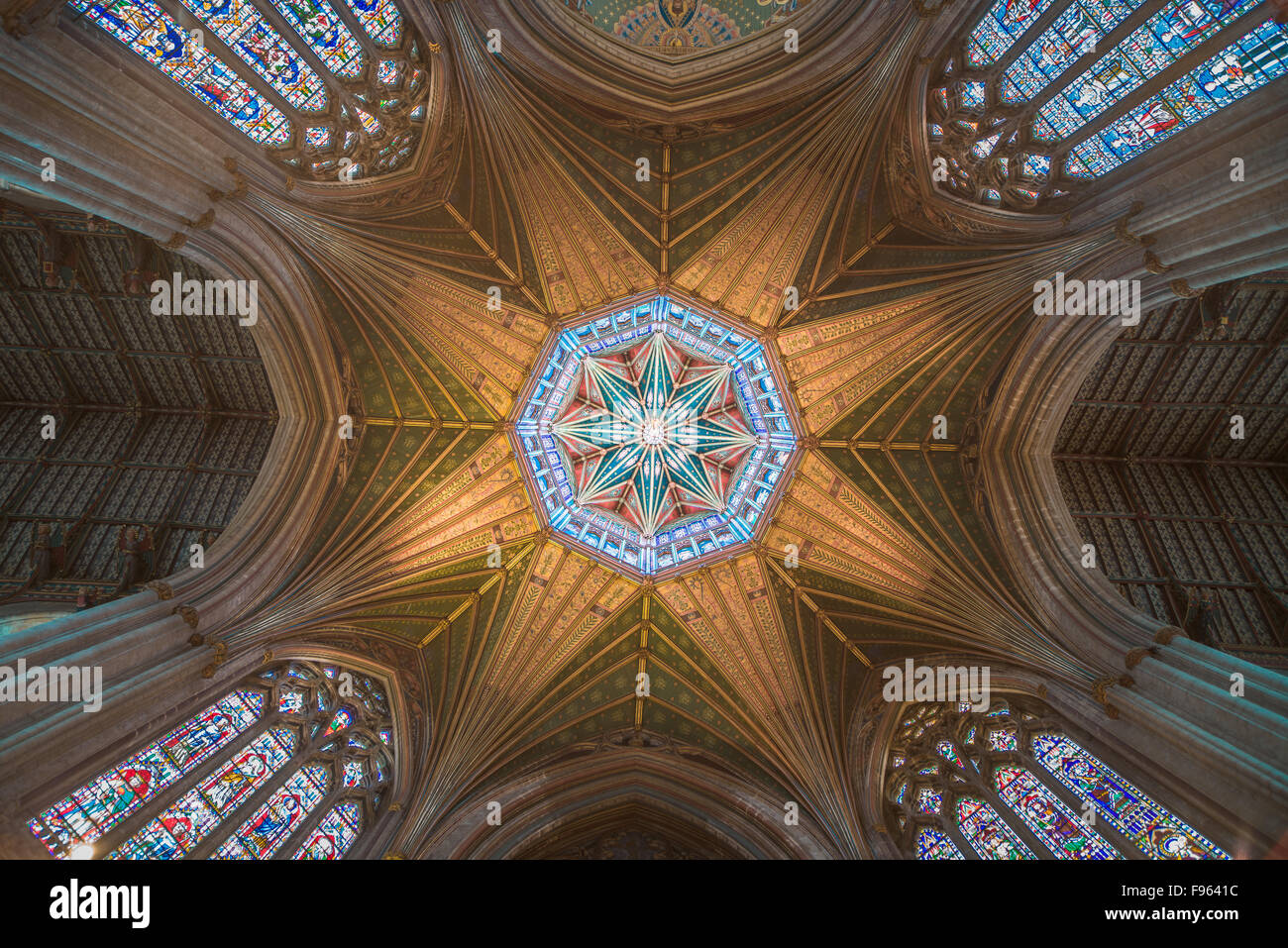 Ely cathedral octagon tower hi-res stock photography and images - Alamy